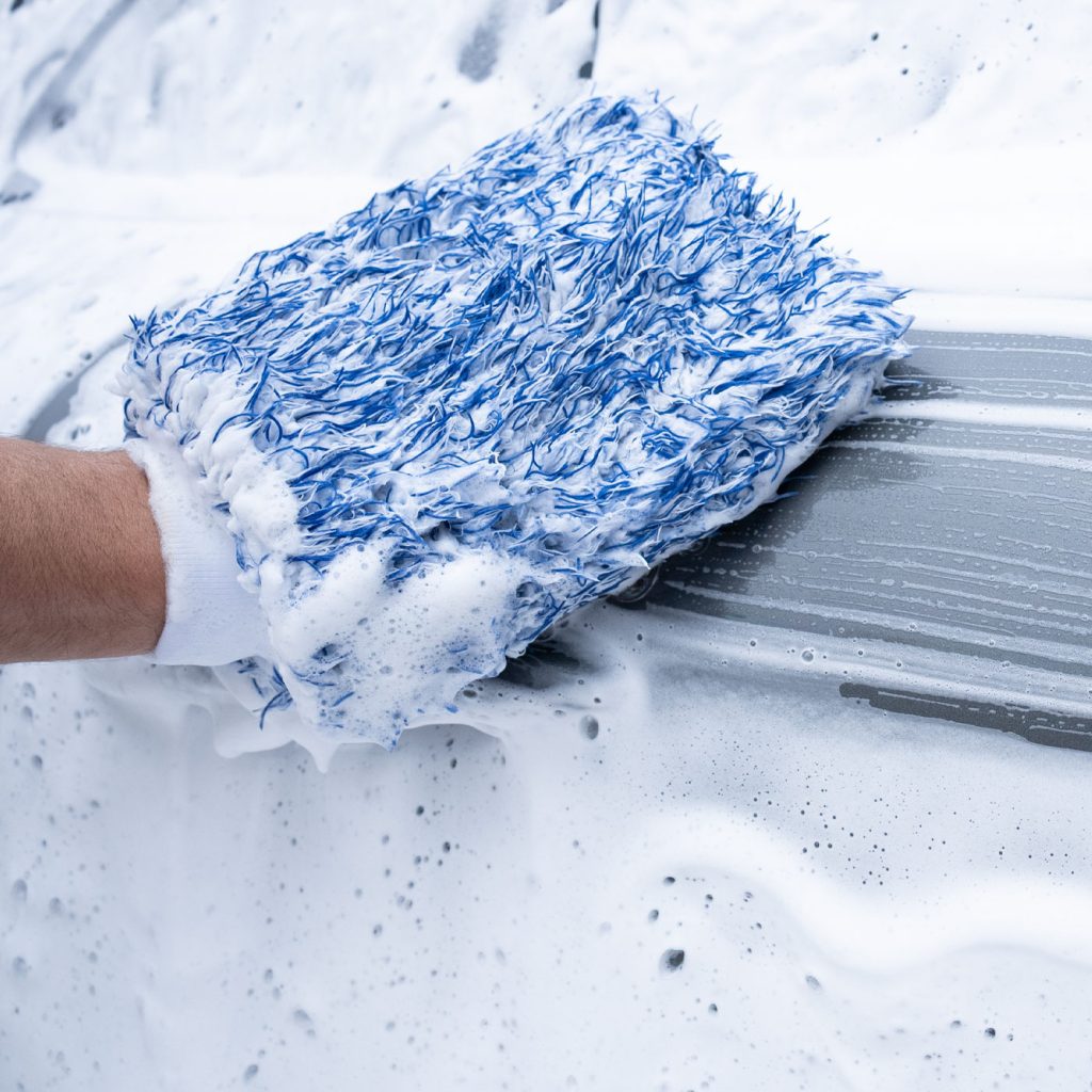 Microfibre Wash Mitt - Super Syrup